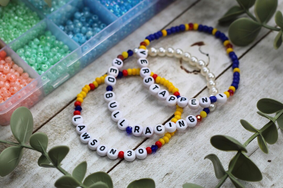 Red Bull Racing F1 Team Bracelets | Formula 1 Friendship Bracelets ...
