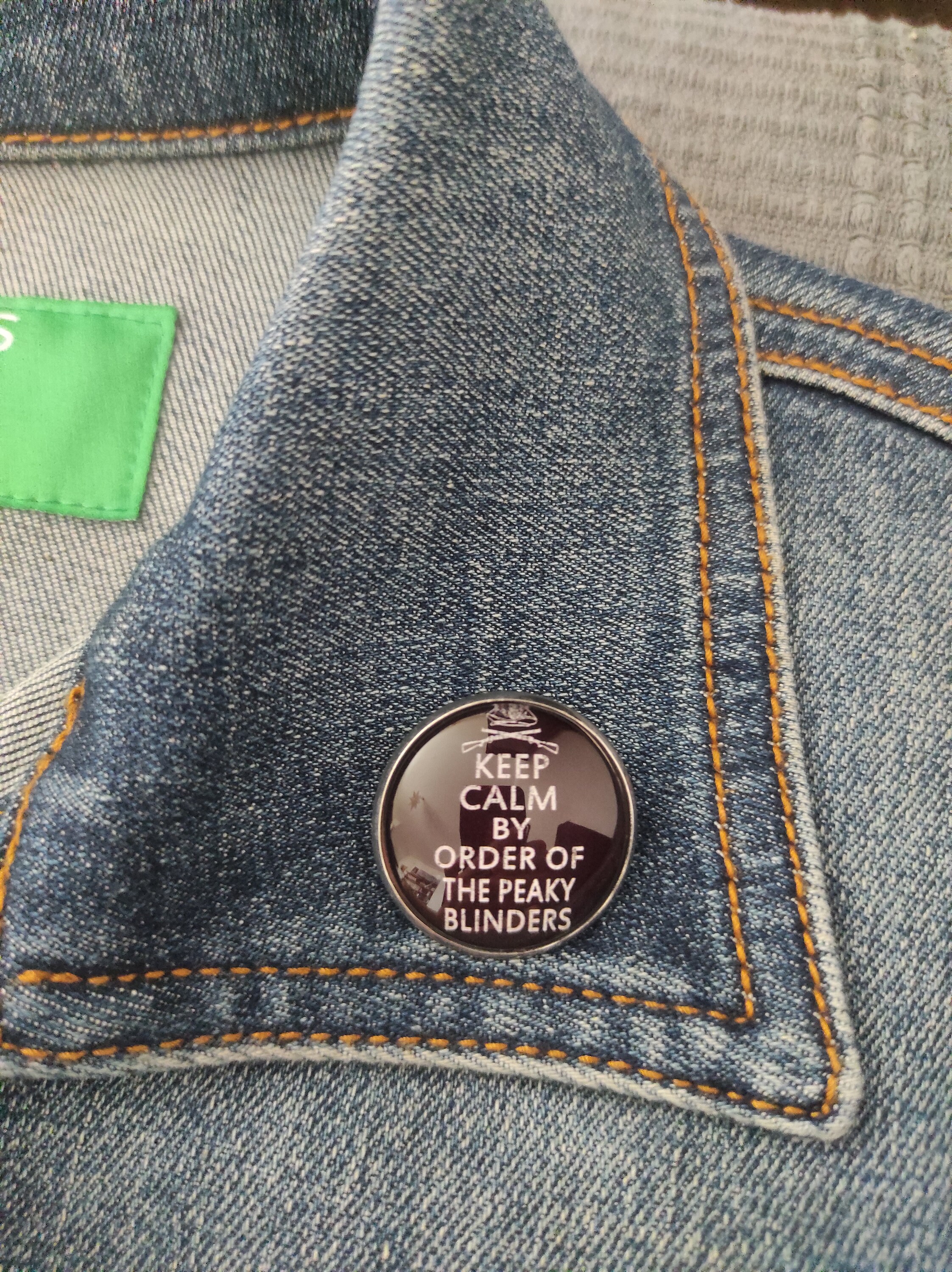 Peaky Blinders Pin Brooch - Etsy