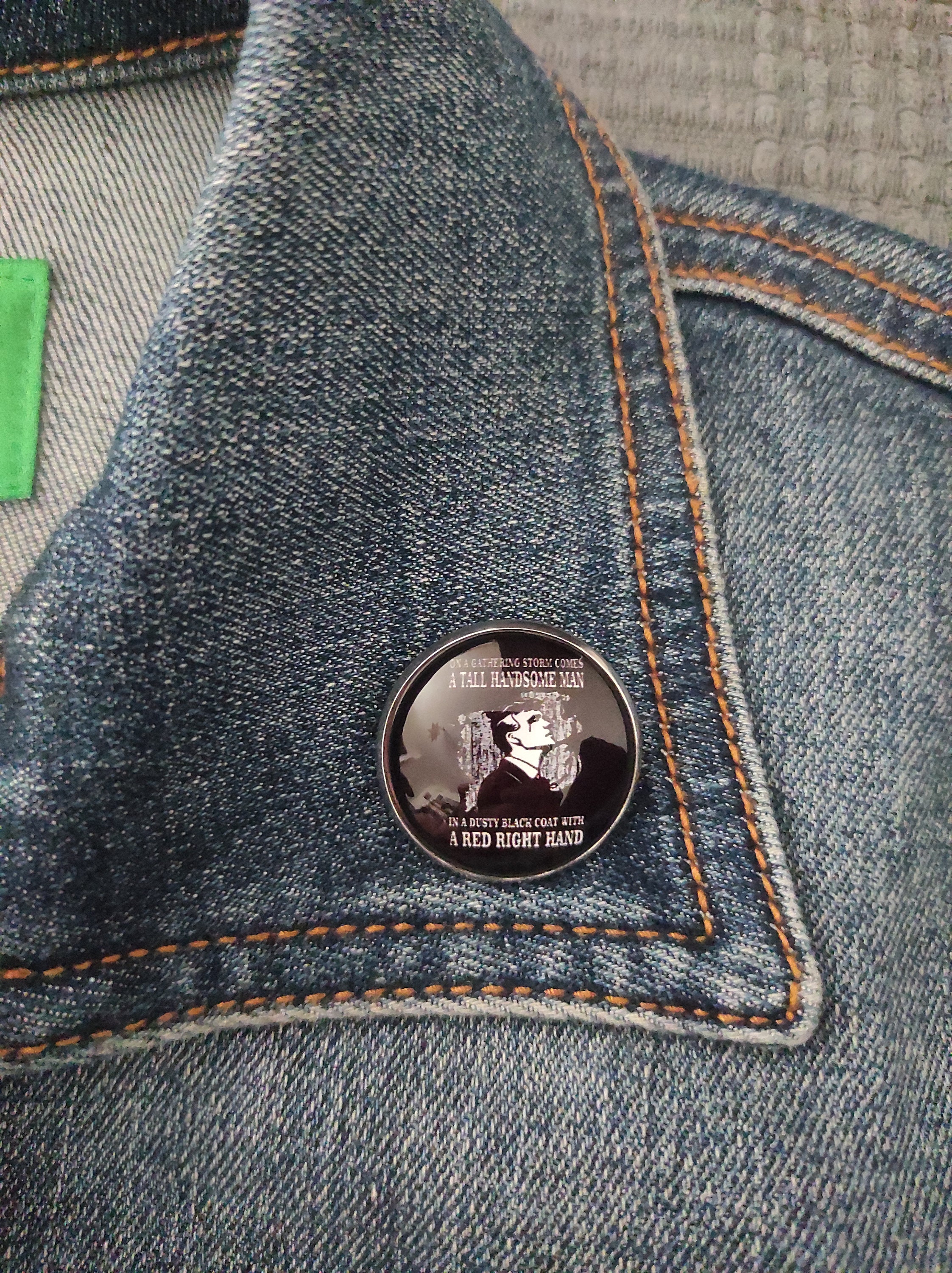 Peaky Blinders Pin Brooch - Etsy