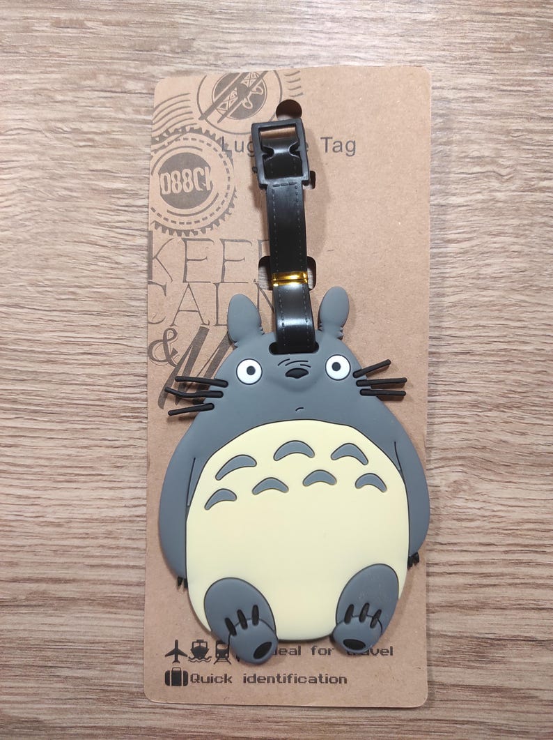 Cartoon Luggage Tag, Kawaii Cute Luggage Tag - Etsy