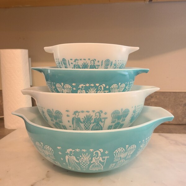 Vintage Pyrex Bowls - Etsy