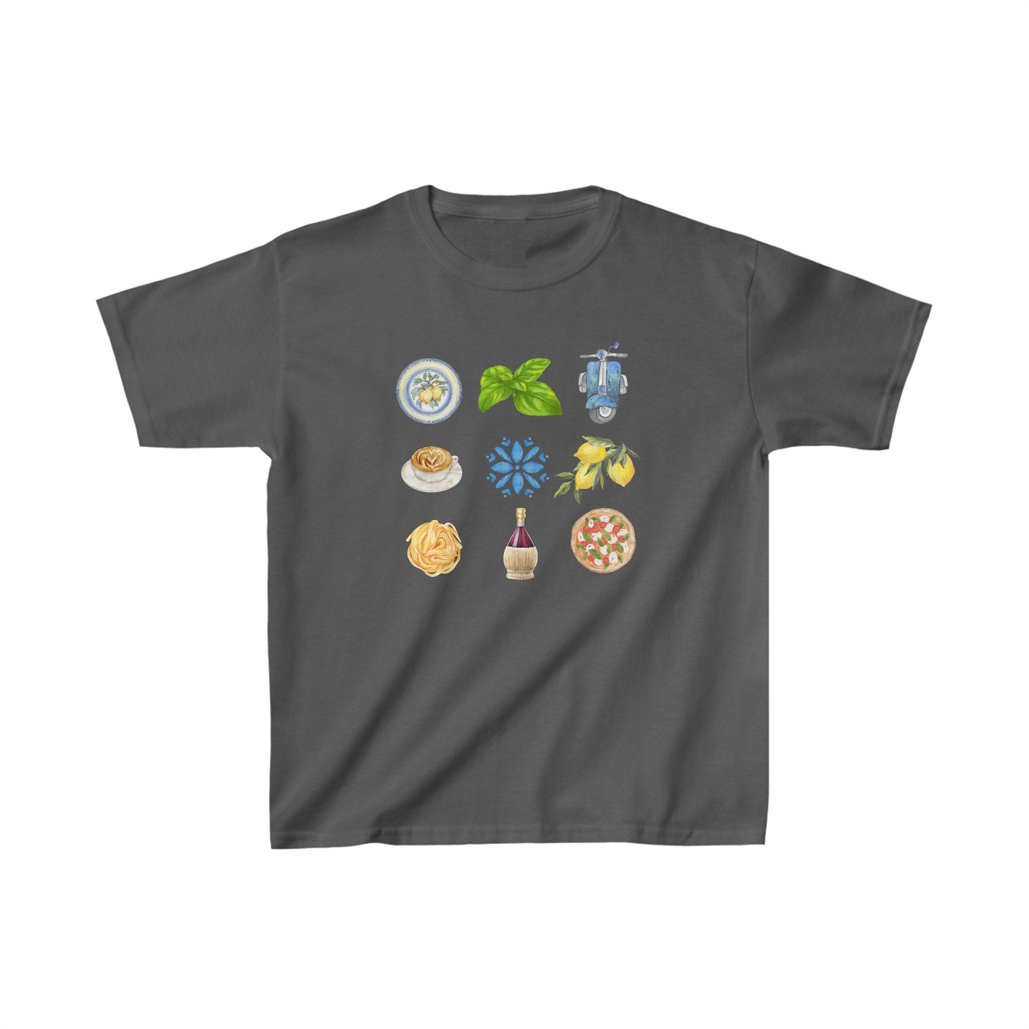 Aesthetic Vintage Italy Baby Tee, Graphic Tees for Women, Boho Tshirt ...