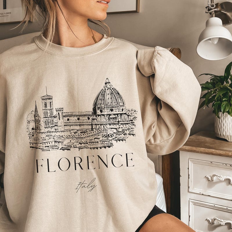 Sweatshirt Florence Italy - Etsy