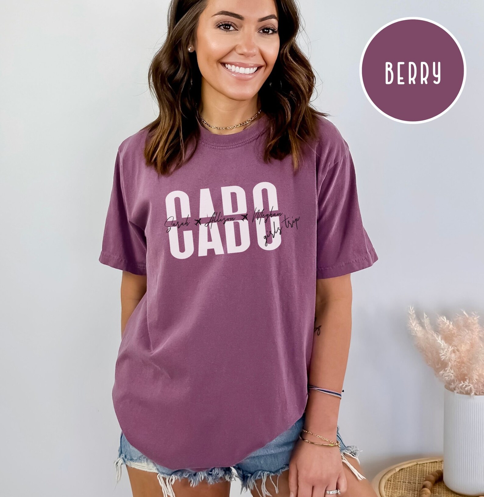 Custom Cabo Girls Trip Comfort Colors Shirt, Cabo San Lucas Shirt ...
