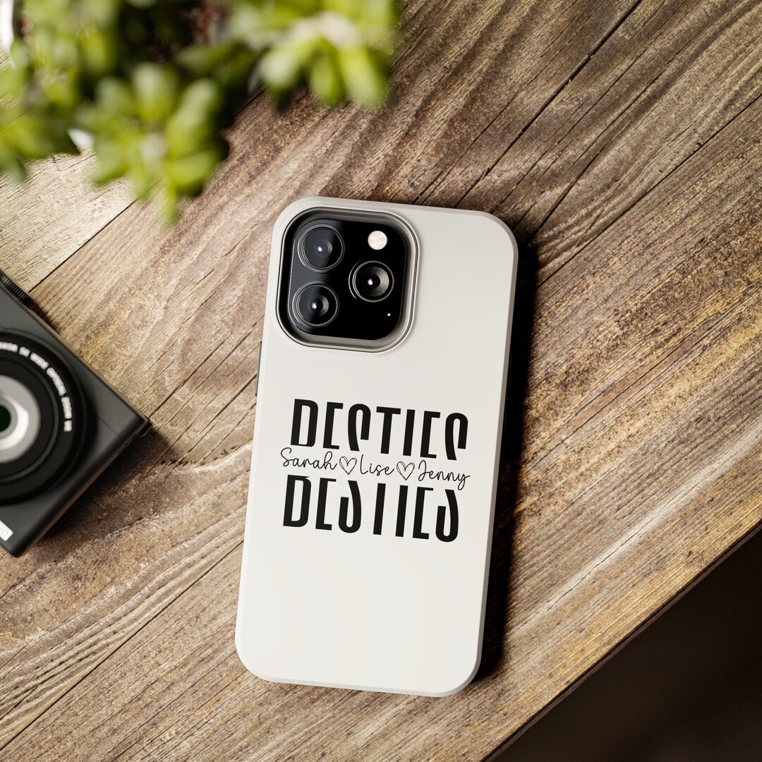 Personalized Best Friends Phone Case, Custom Gift for Best Friends ...