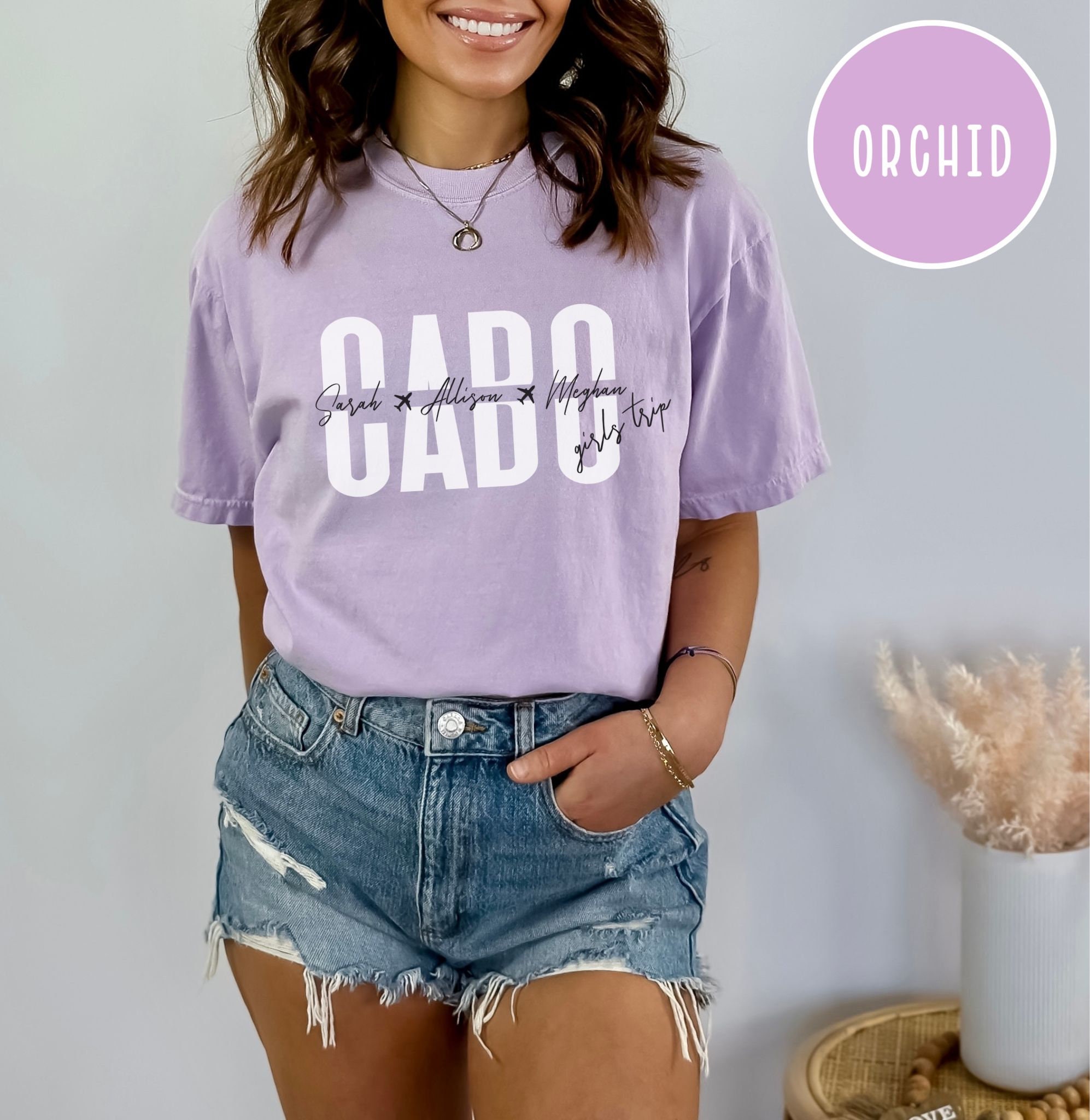 Custom Cabo Girls Trip Comfort Colors Shirt, Cabo San Lucas Shirt ...