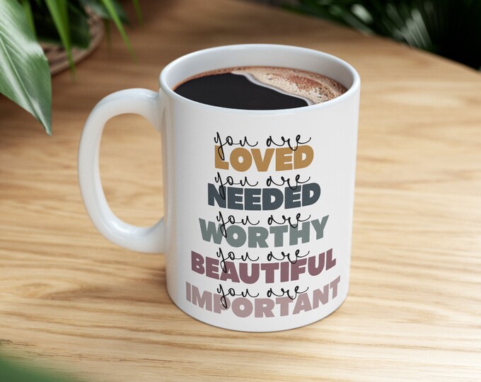 Positive Thoughts Mug, Positive Gift, Don't Just Let Things Happen Make ...