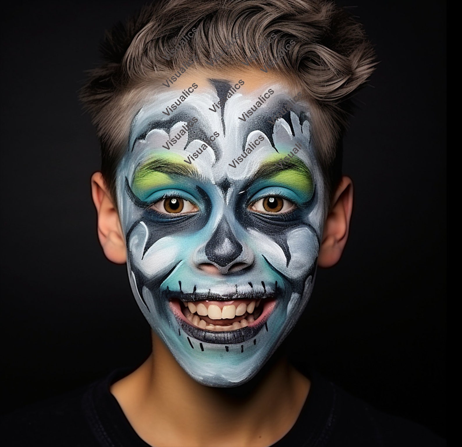 Face Painting Models-prompts for Halloween (for Children) - Etsy