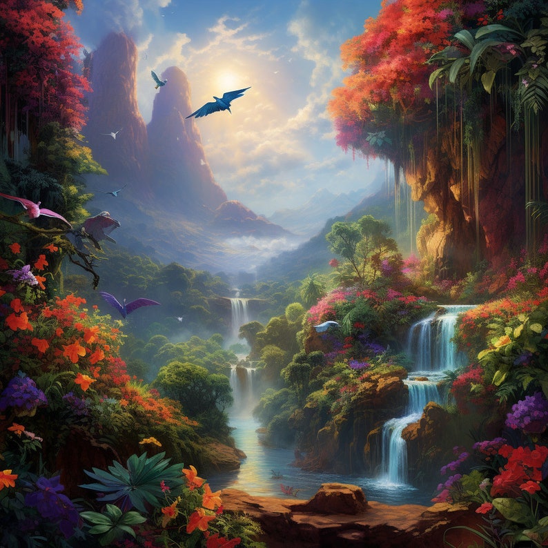 Exciting Wallpaper Prompts in Different Concepts - Etsy