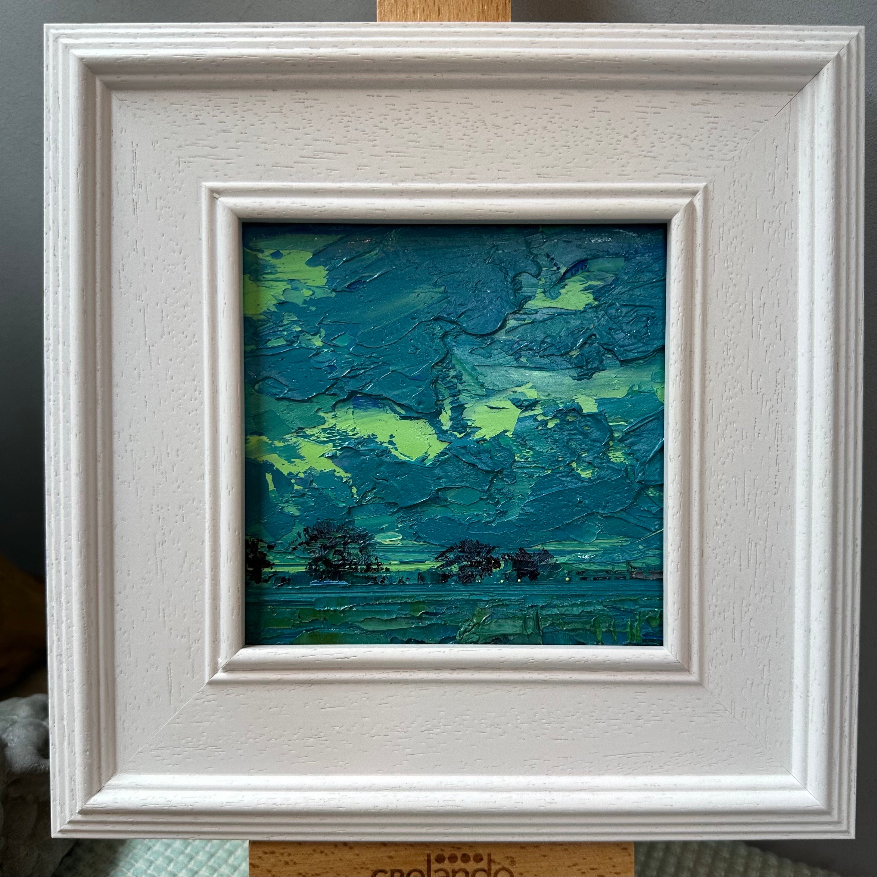 Original Miniature Landscape Oil Painting. fully Framed - Etsy