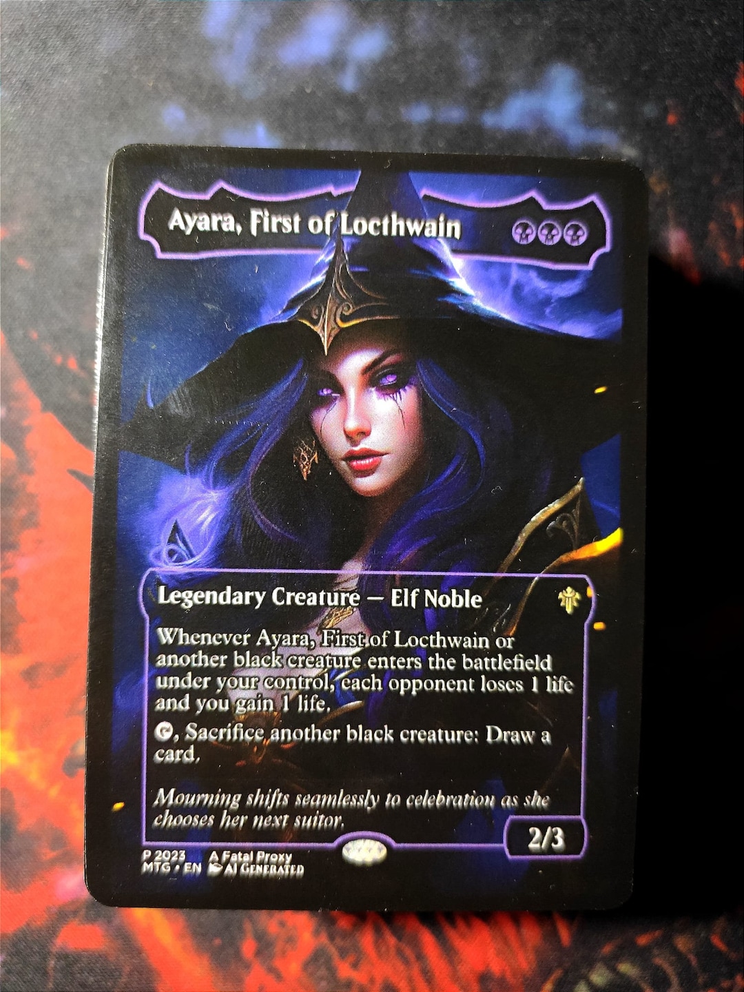 Witch Commander Deck Special Halloween Mtg Magic the Gathering Handmade ...