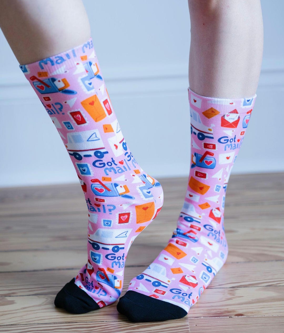 USPS Women's Mail Lady Letter Carrier Socks - Etsy