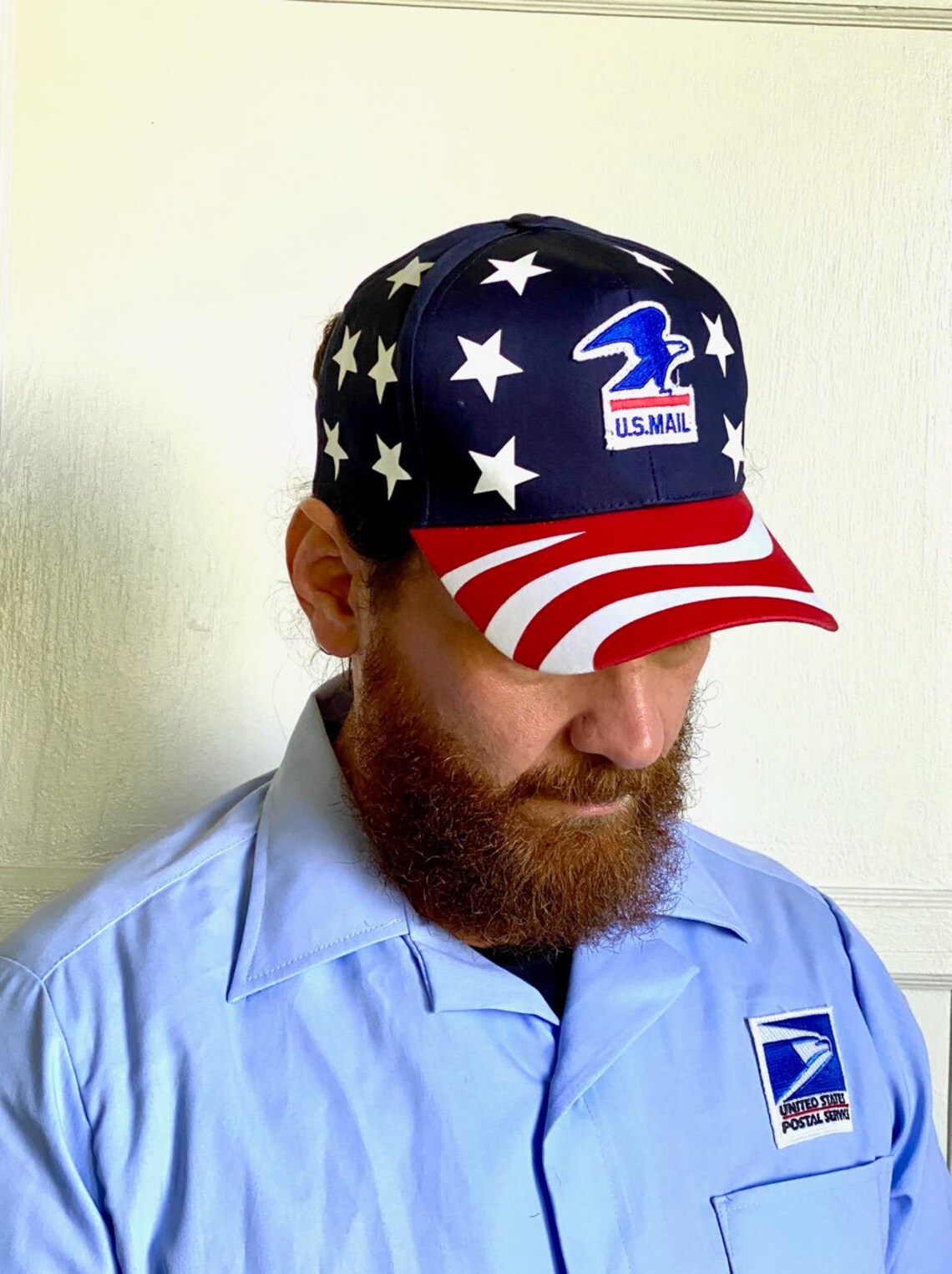 Mailman Postal Cap - Etsy