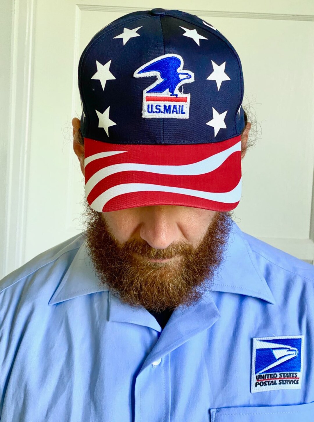 Mailman Postal Cap - Etsy