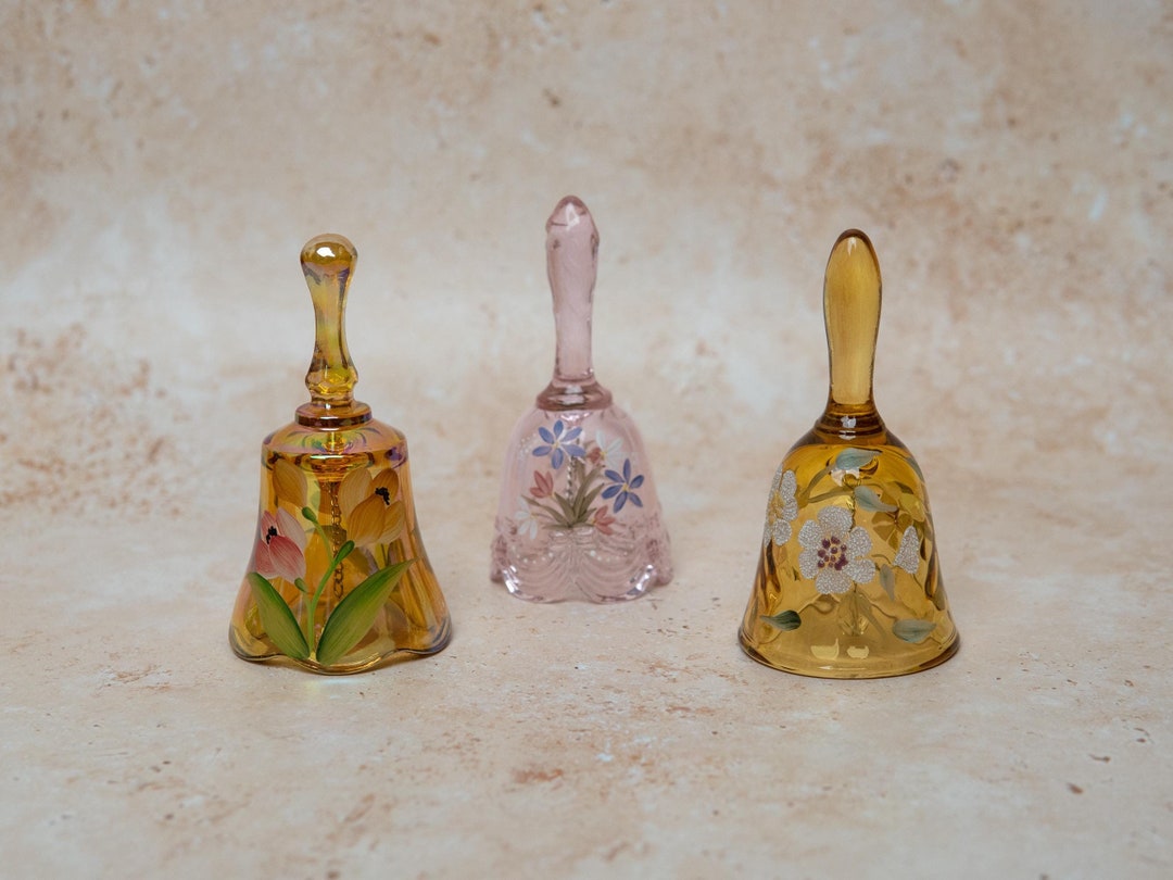 Hand Painted Fenton Bells | Choice of Vintage Collectable Bells With ...