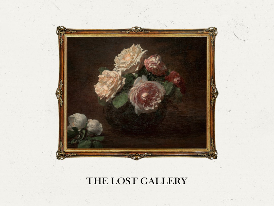 Spring Floral Print | Vintage Art | Digital Download - Etsy