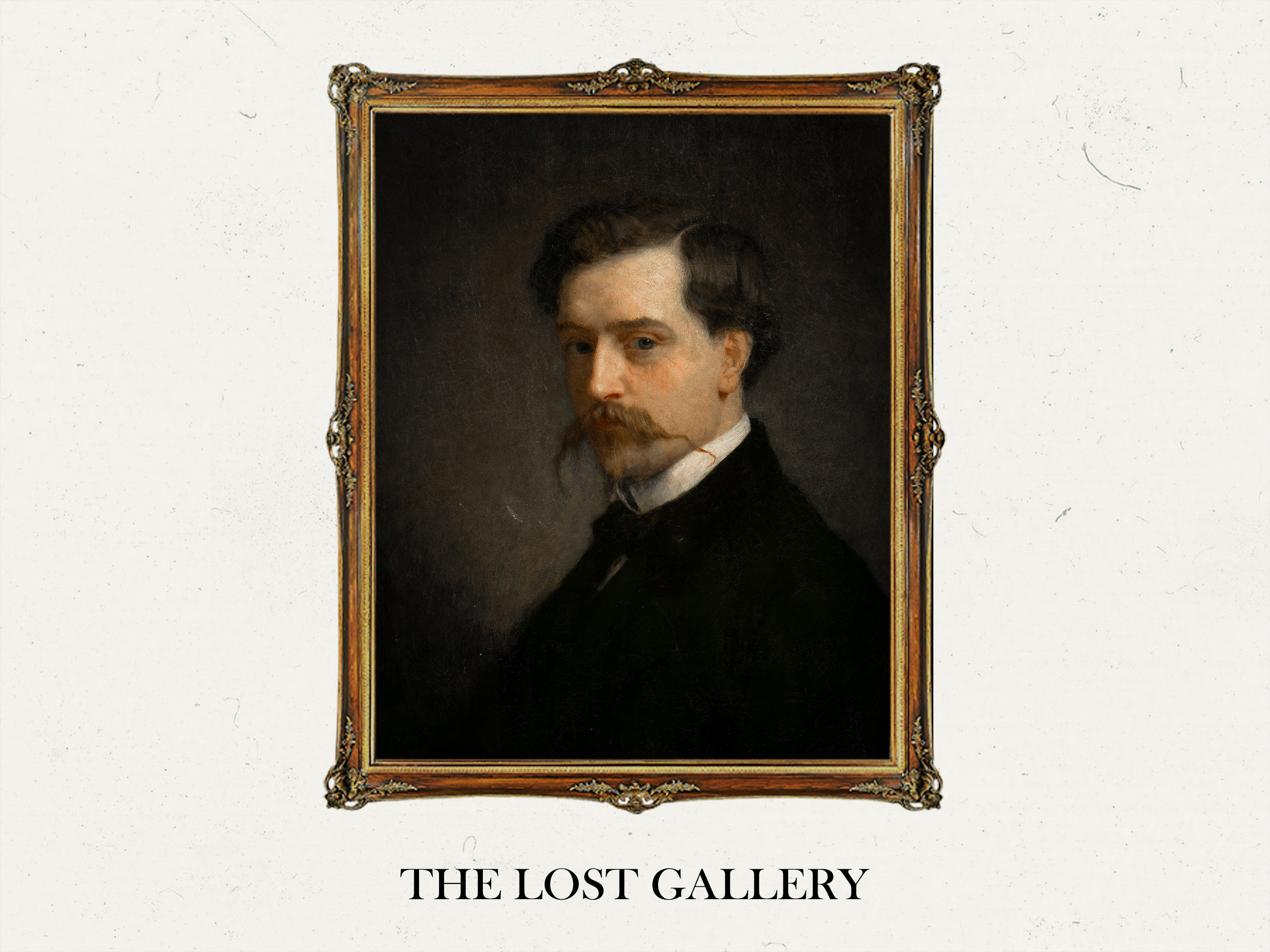 Moody Portrait of Man | Printable Vintage Art - Etsy