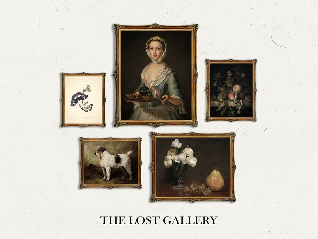Spring Victorian Gallery Wall | Vintage Art | Digital Download - Etsy