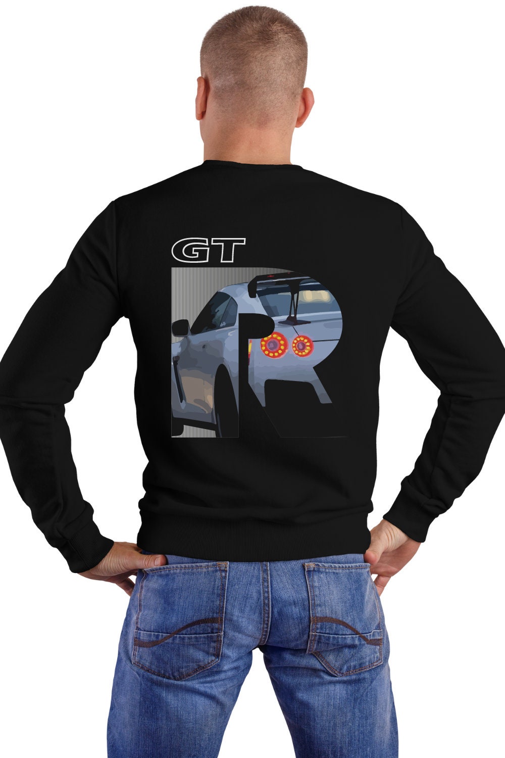 Nissan GTR R35 Graphic Sweater JDM Car Enthusiast Sweatshirt - Etsy