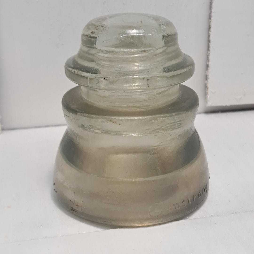 Armstrong Glass Wire Insulator - Etsy