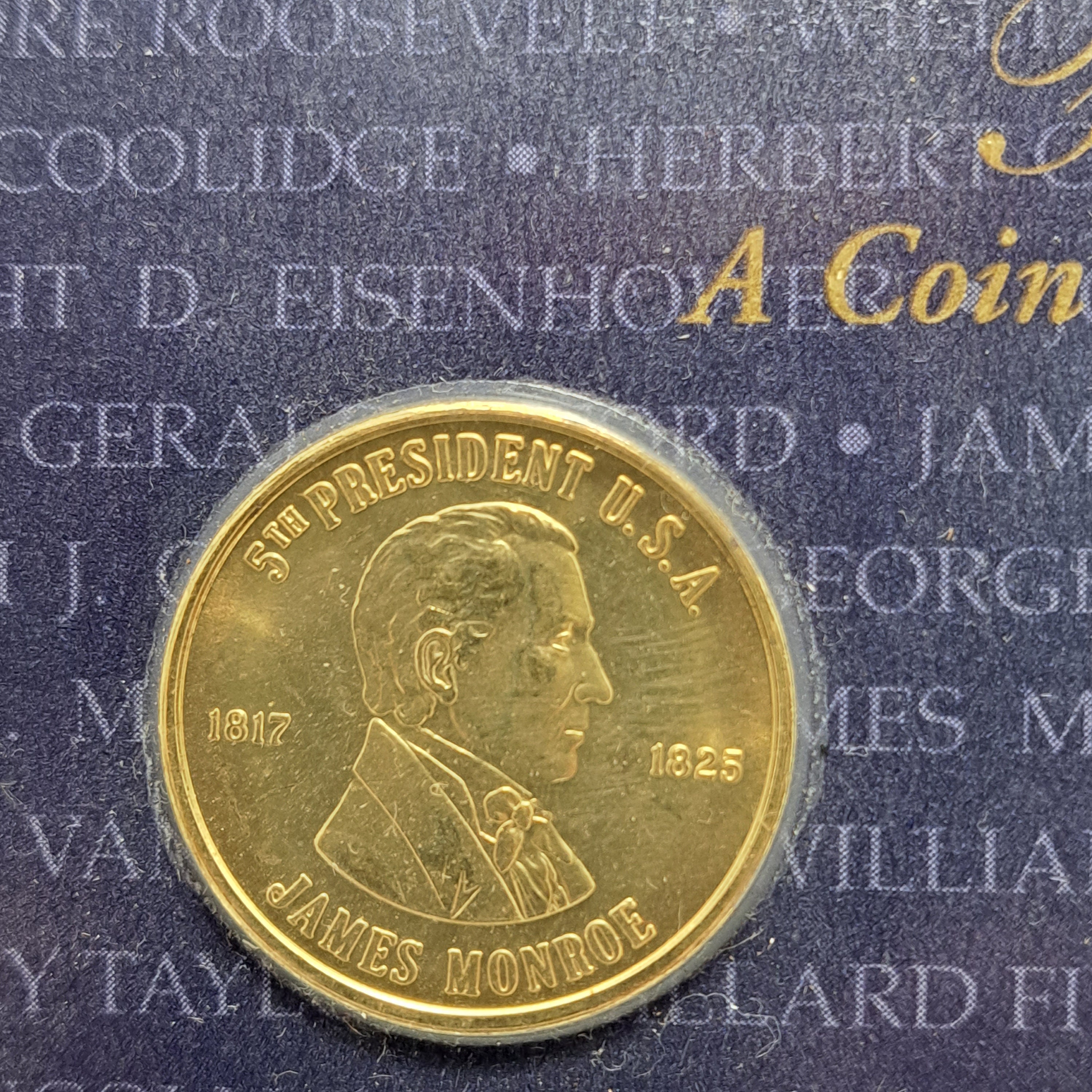 Presidential Solid Brass Coins 1997 Reader's Digest - Etsy