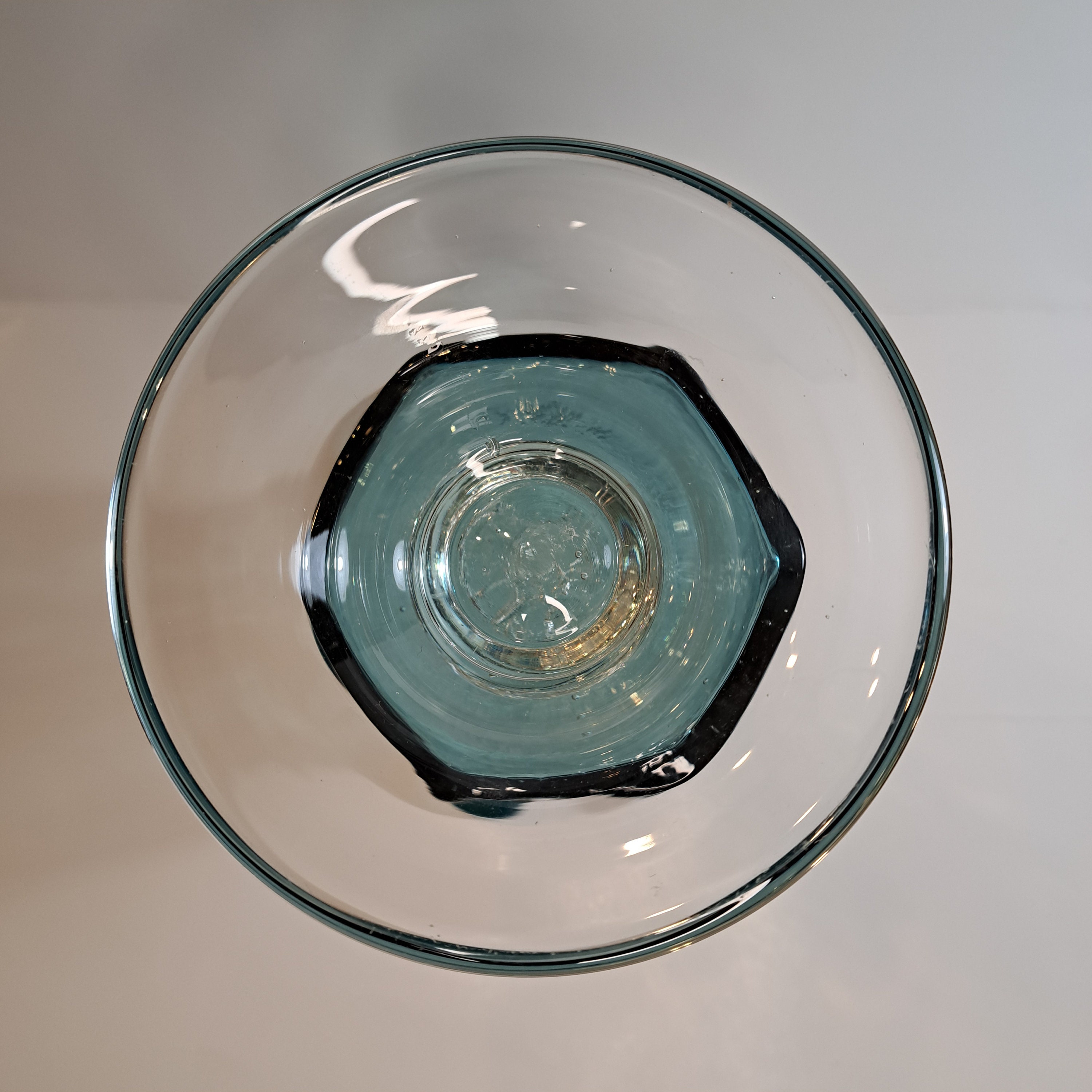 Blenko Flutted Ruffle Hurricane Vase - Etsy