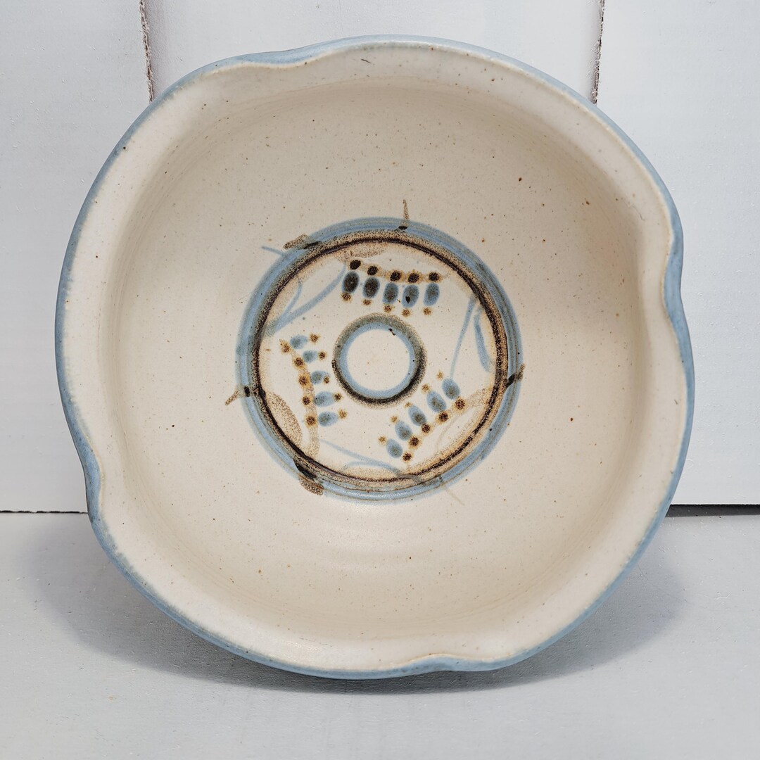 Ceramic Handmade Ewald Smashed Side Bowl - Etsy