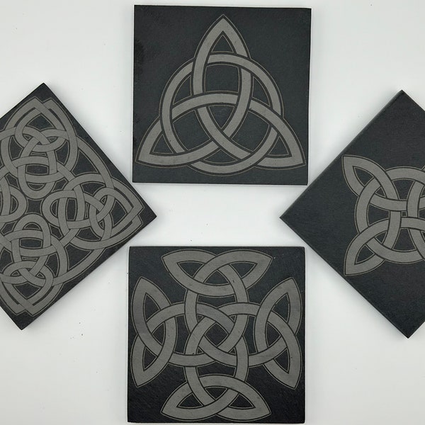 Celtic Knot Coasters - Etsy