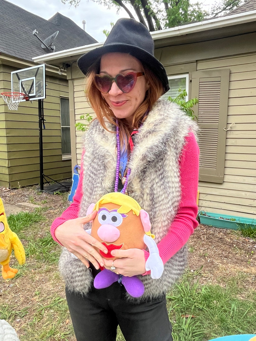 Mrs. Potato Head Plush Kandi Fidget Necklace - Etsy