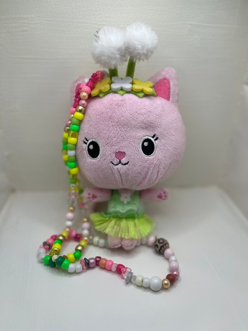 Gabbys Dollhouse Plush Kandi Fidget Necklace - Etsy