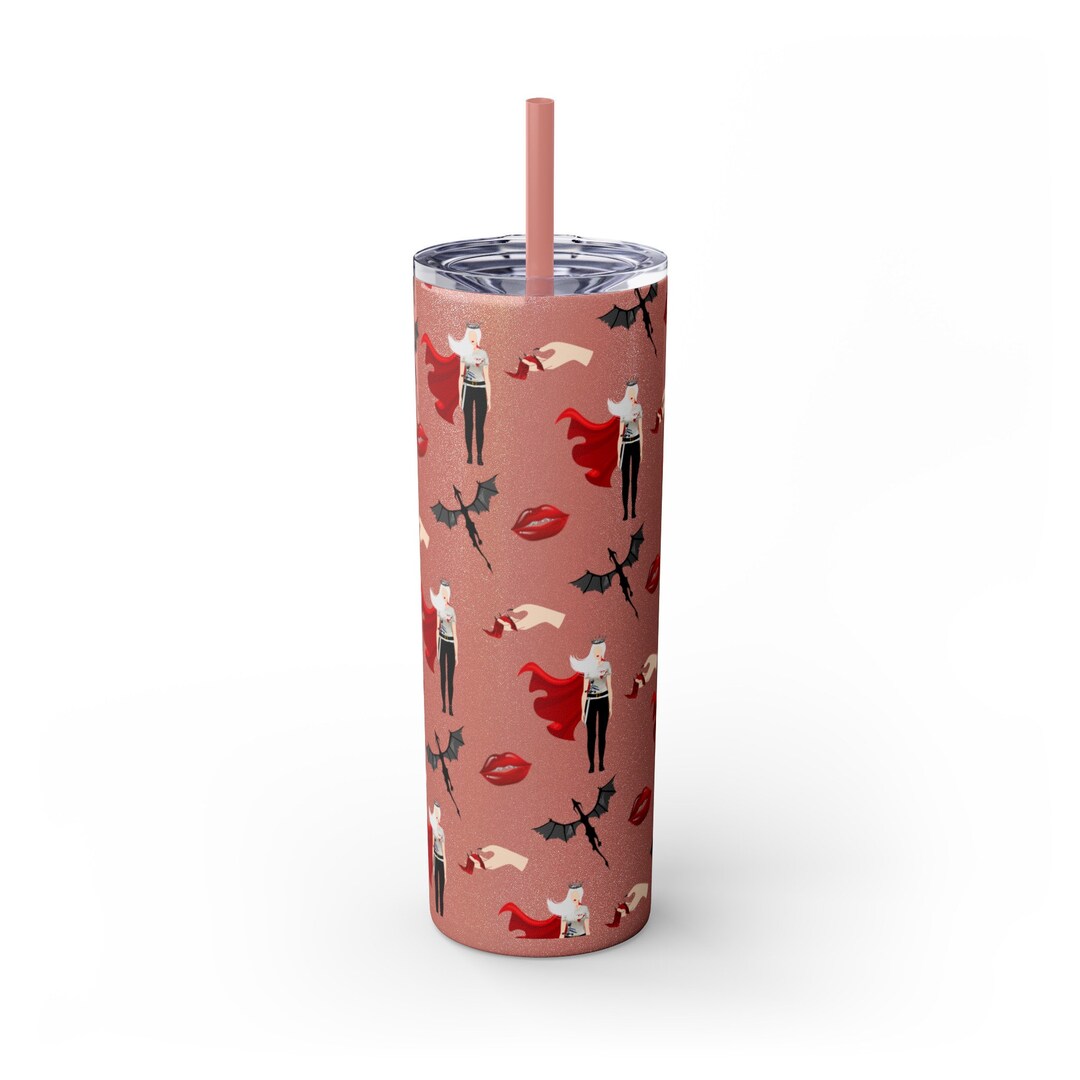 Officially Licensed Manon Blackbeak Skinny Tumbler With Straw I Abraxos ...