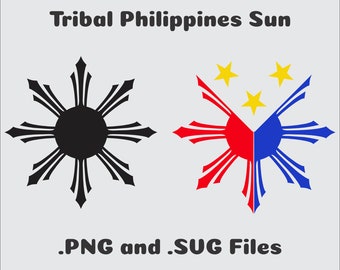 Basic Philippines Sun Pack .PNG and .SVG Files | Digital Download - Etsy
