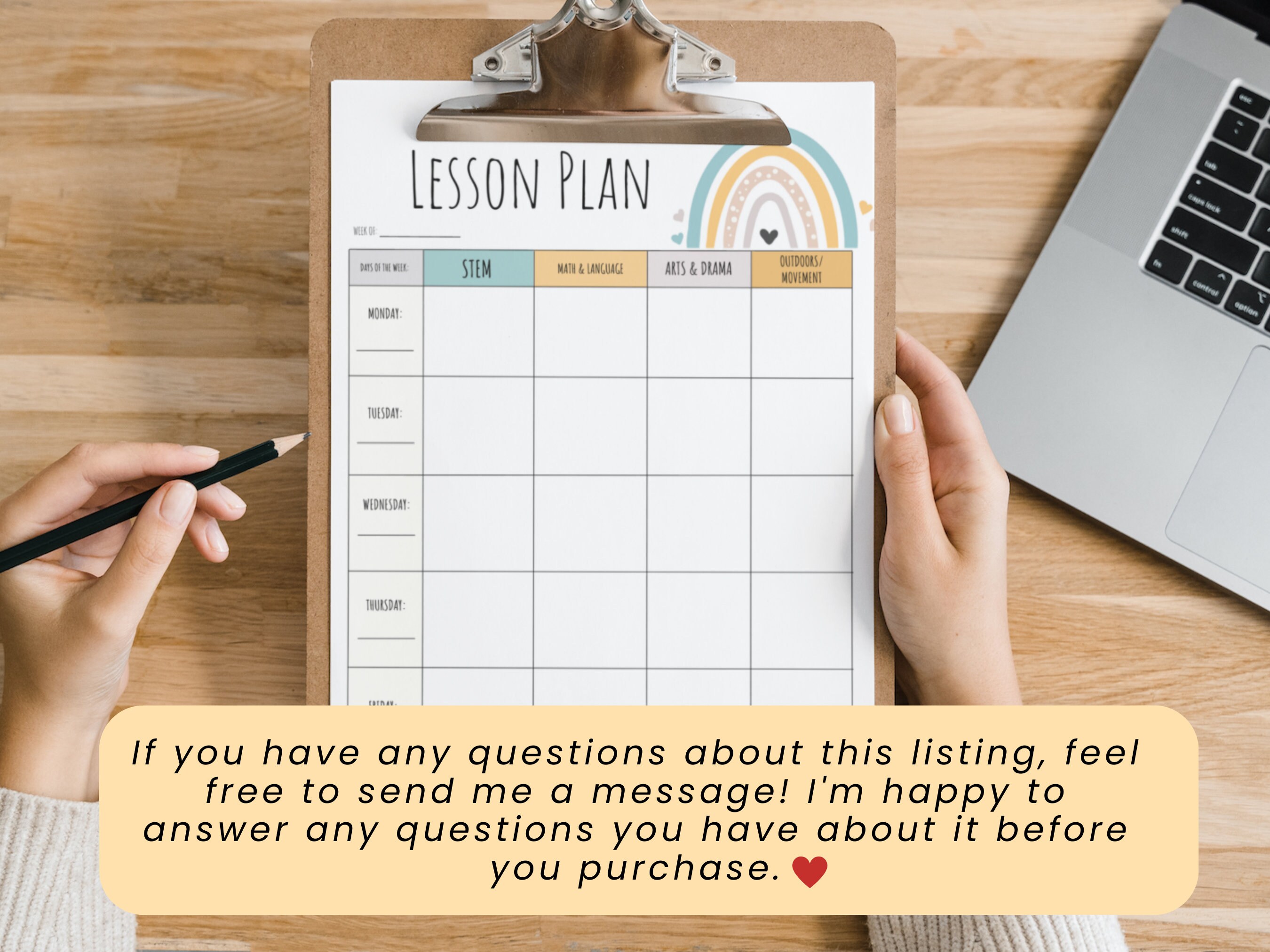 Daycare Lesson Plan, Early Childhood Teacher Lesson Plan Template, Pre ...