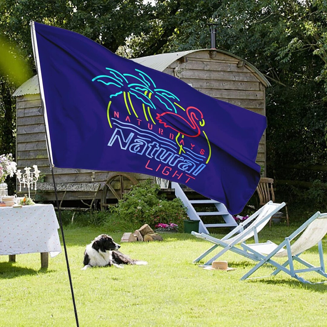 Natural Light Flag. Beer Flags3x5 Feet Bannerfunny Poster & - Etsy