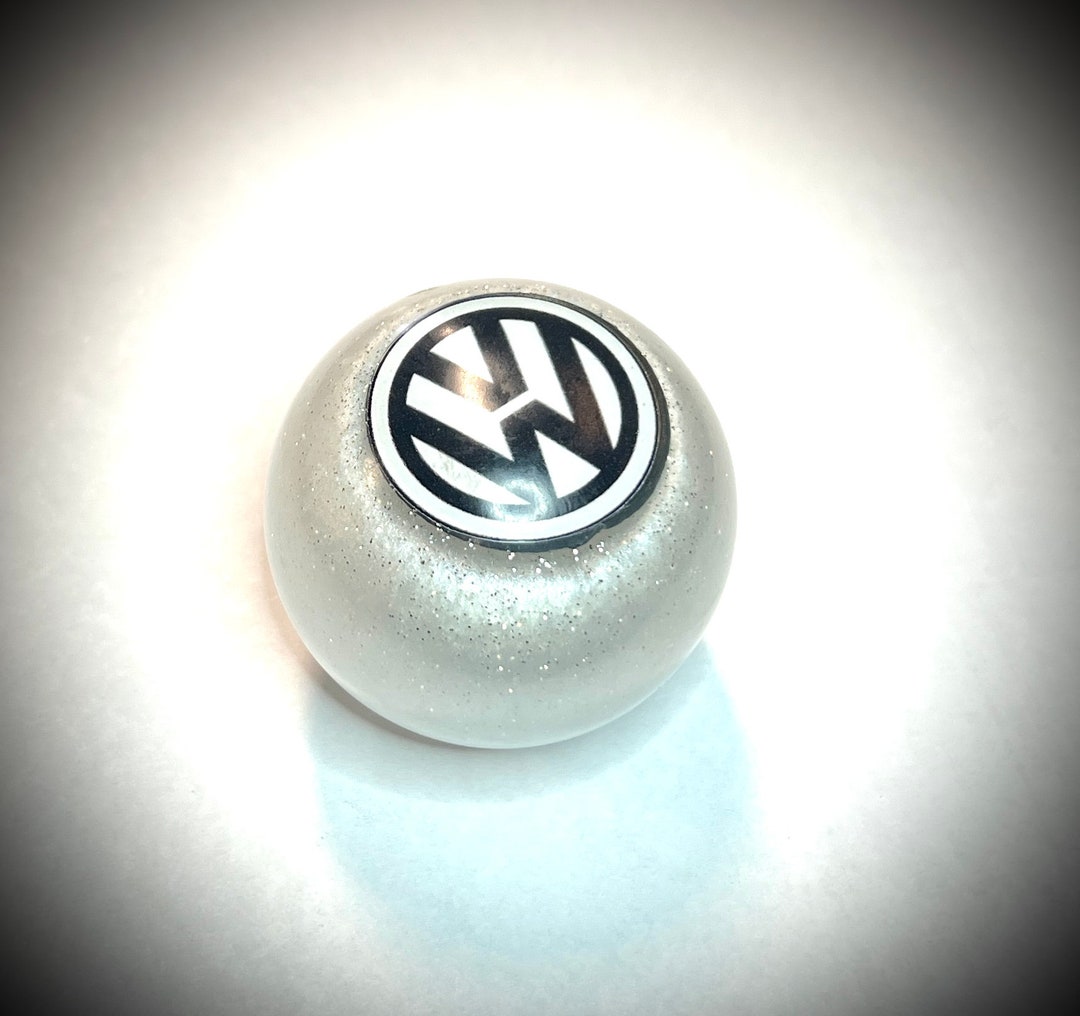 VW 2'' Round White Shift Knob - Etsy