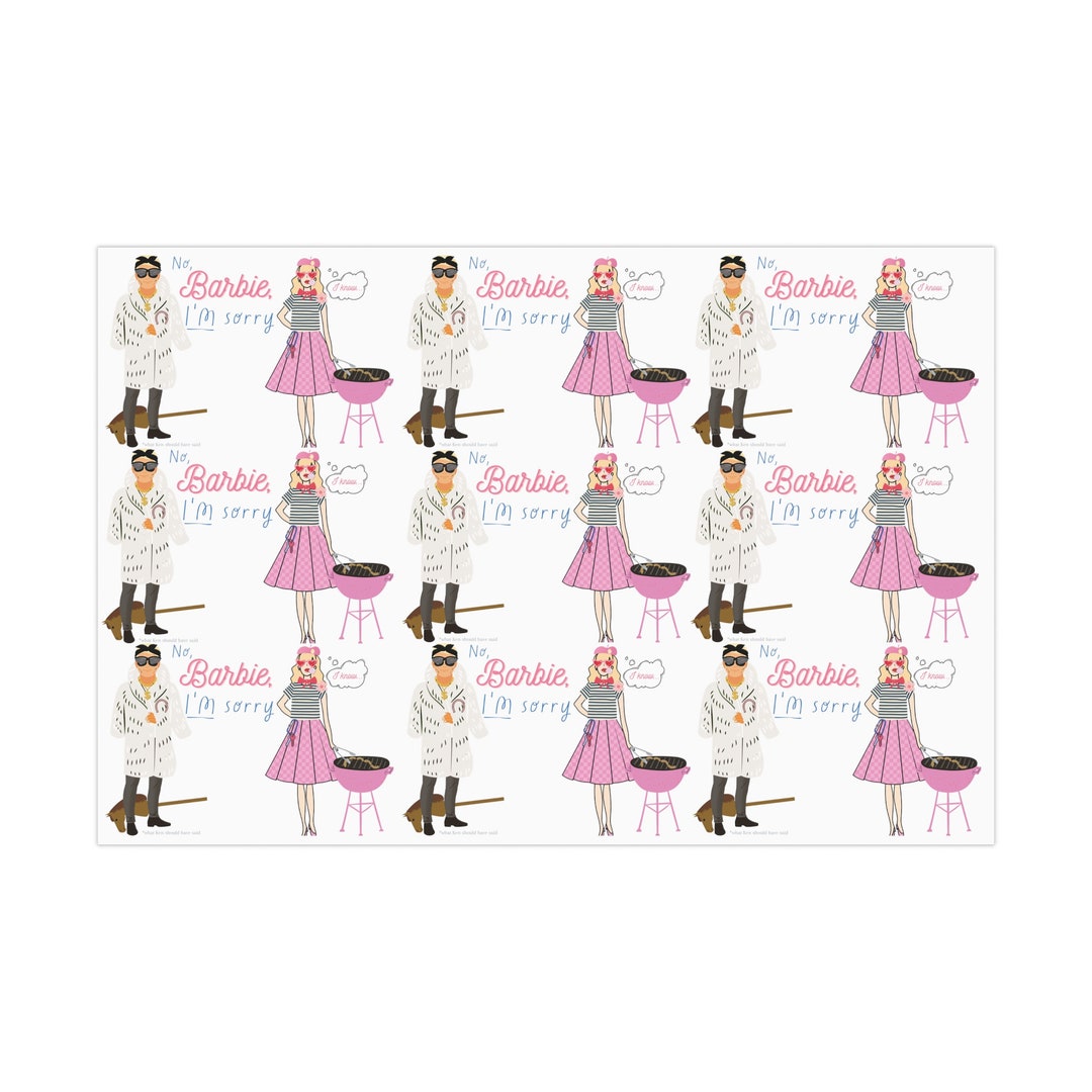 KEN SAYS SORRY: Barbie Eco Gift Wrapping - Etsy