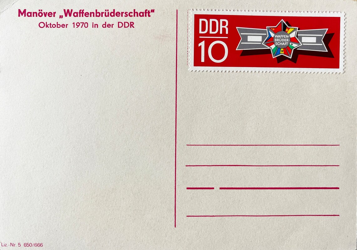 German Tourist Map. Vintage Fine Art Postcard - Etsy