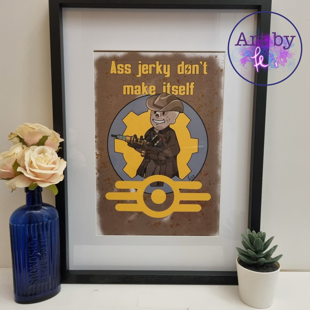 Fallout Cooper Howard A4 Print Fan Art Wall Art Matt Print High Quality ...