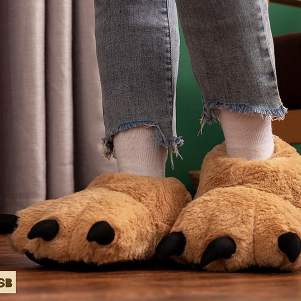 Monster Slippers - Etsy