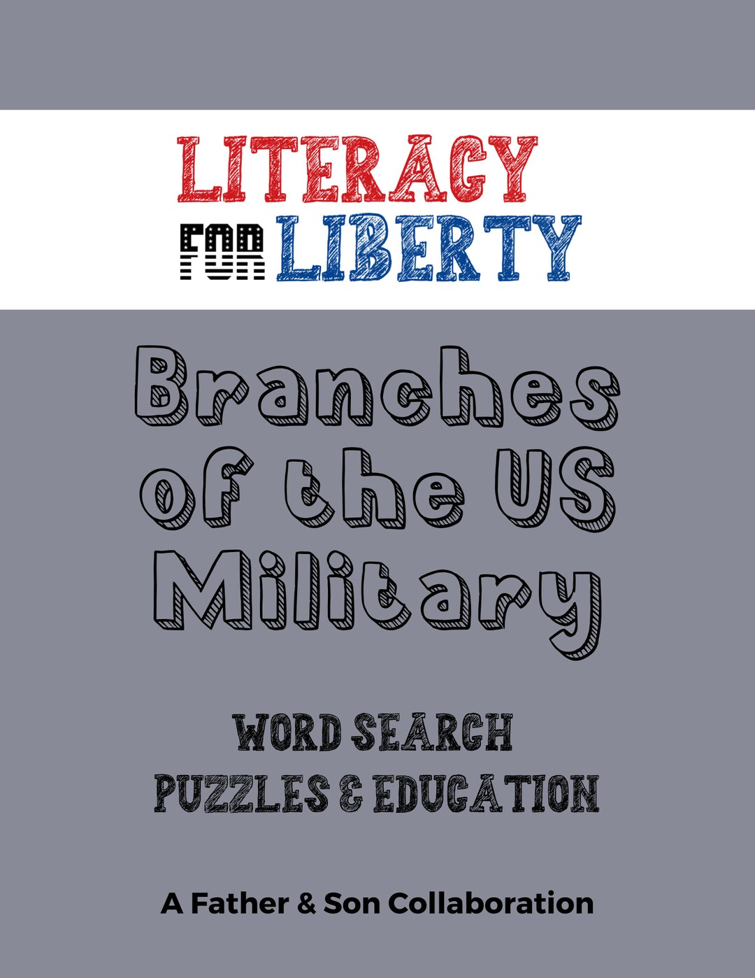 Branches of the US Military: Literacy for Liberty Word Search - Etsy