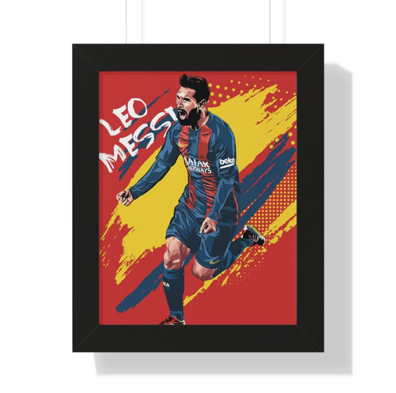 Lionel Messi: Digital Art Download Soccer Greatness With - Etsy