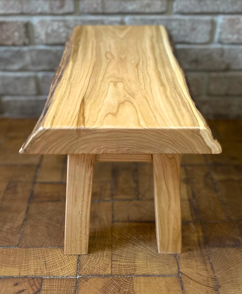 Rustic Live Edge Cherry Step Stool 15x10 10 Inches High - Etsy