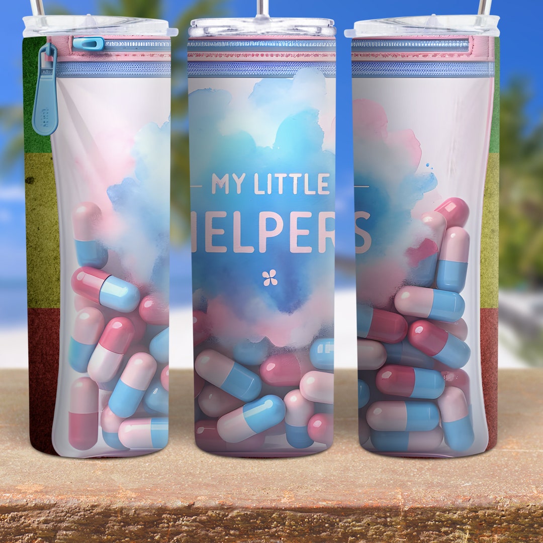 My Little Helpers Digital Download, 20 Oz Tumbler Wrap Png Sublimation ...