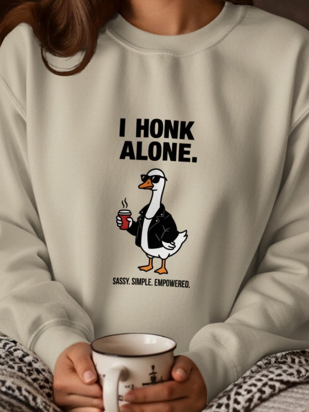 Sassy Silly Goose PNG SVG | Funny Goose Shirt Design | Empowered ...