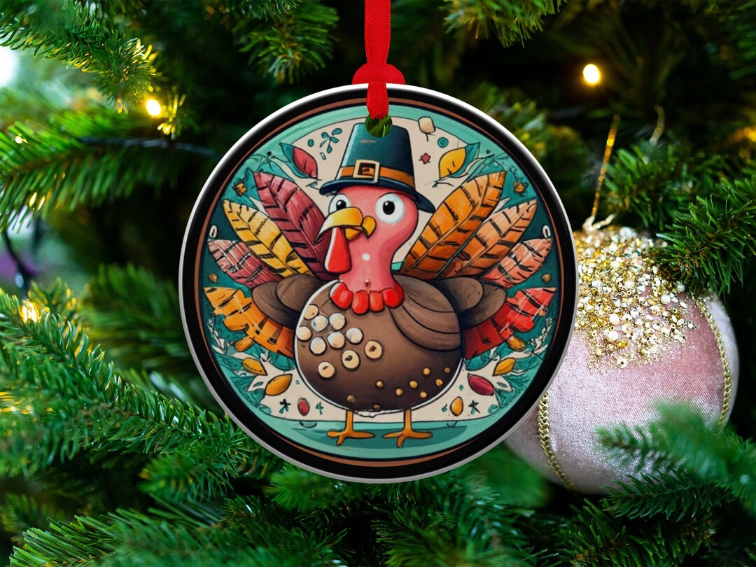 Be Thankful Turkey Spinner Sublimation Design Template, Wind Spinner ...