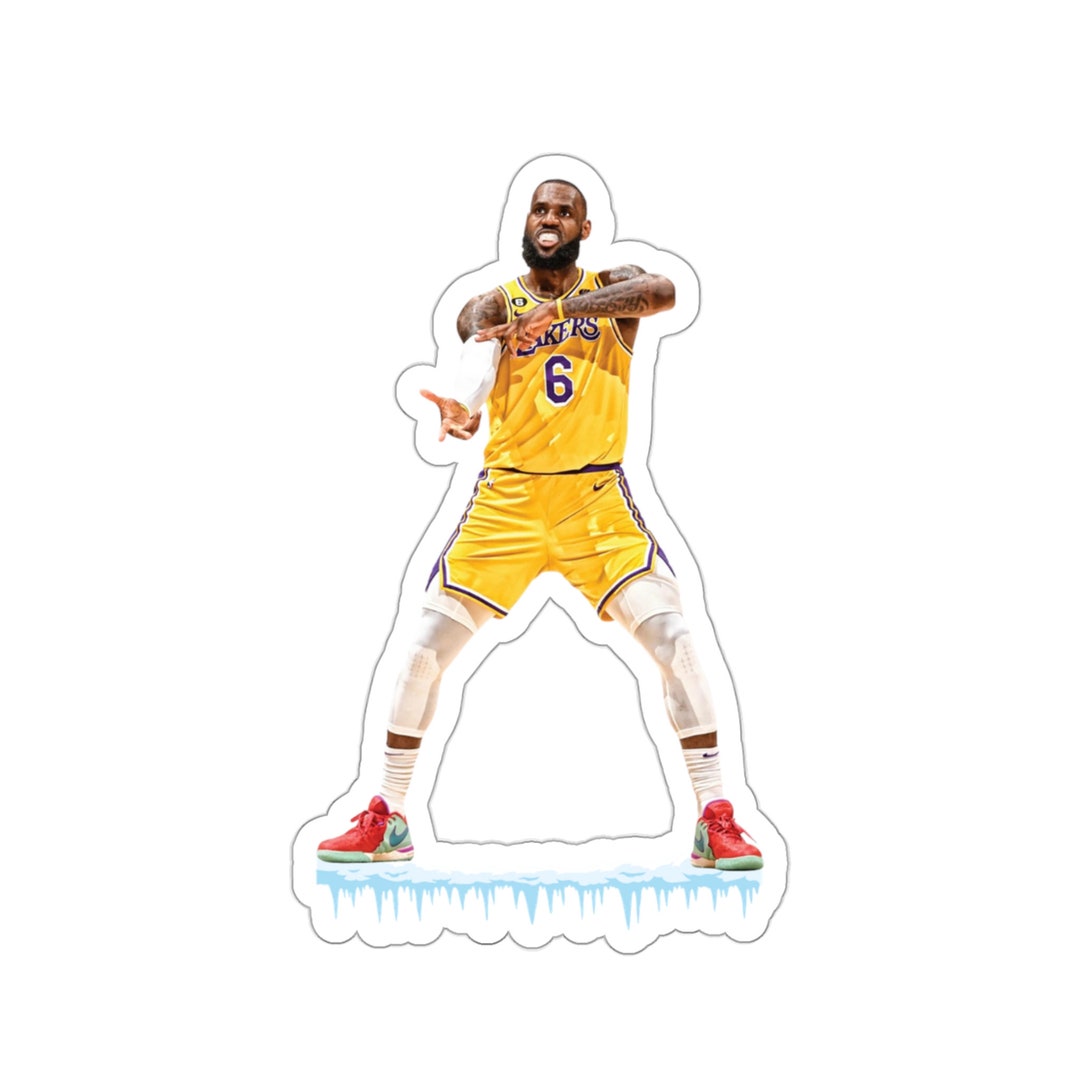Lebron Ice in Veins Sticker - Etsy