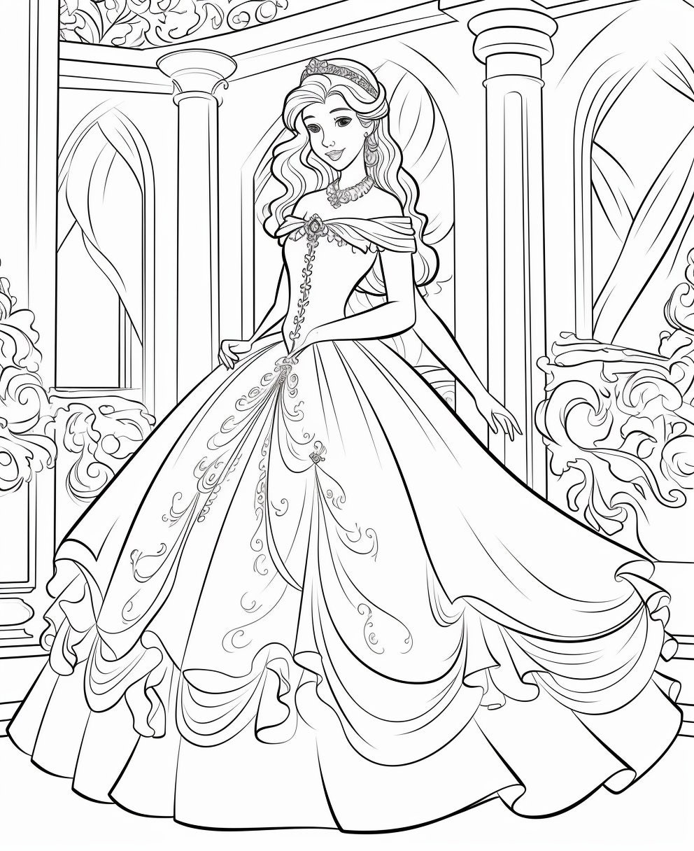 36 Printable Beautiful Wedding Brides Coloring Pages - Etsy UK
