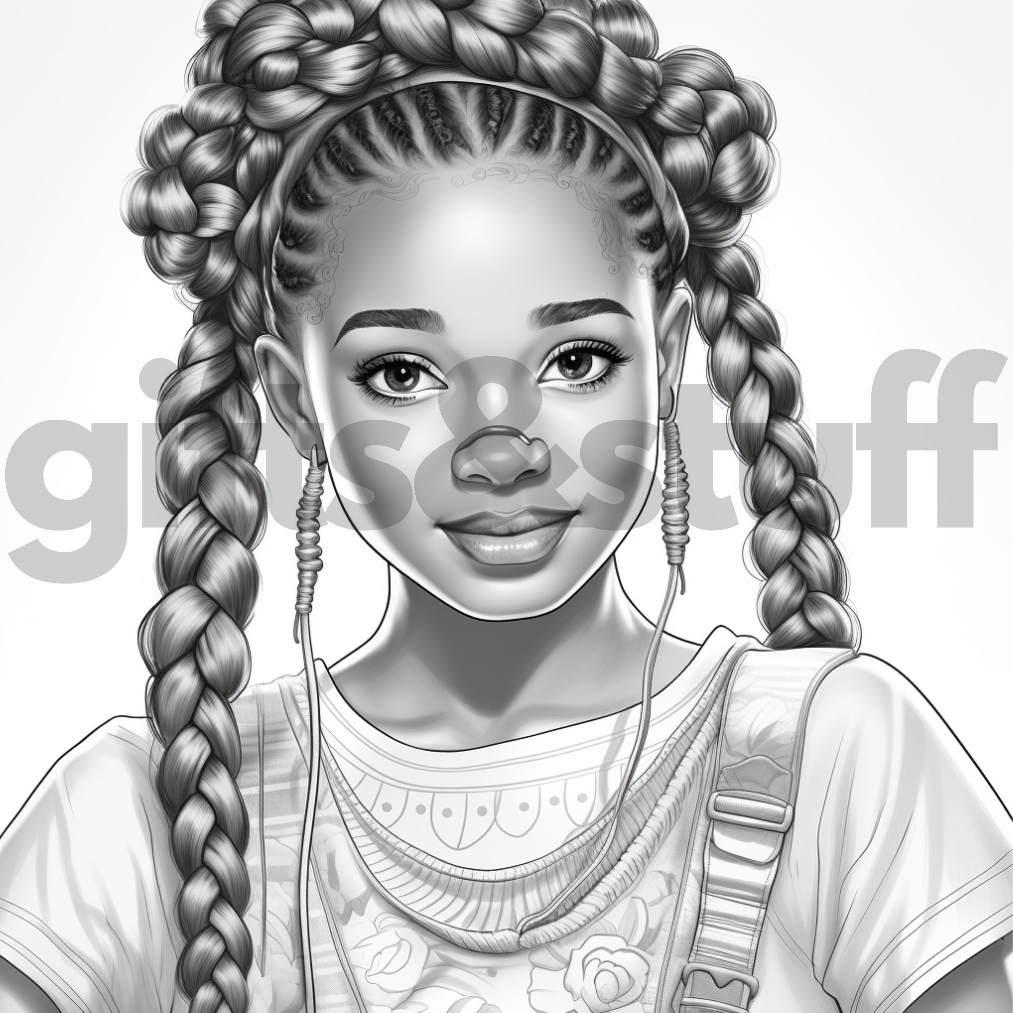 20 Teenage Girls Coloring Pages - Etsy