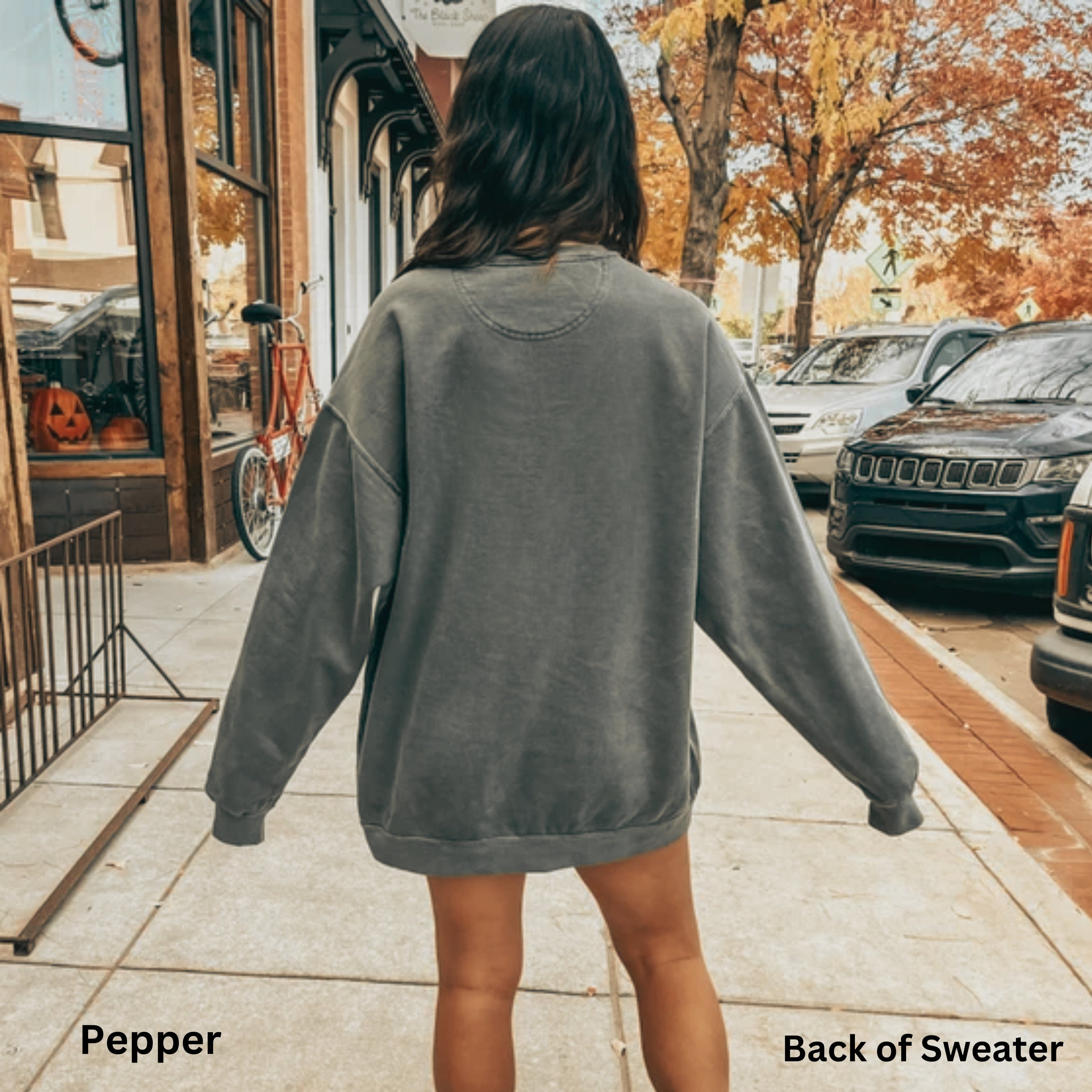 Spooky Cute Ghost Sweatshirt Halloween Ghost Sweater Cute Ghost Sweater ...