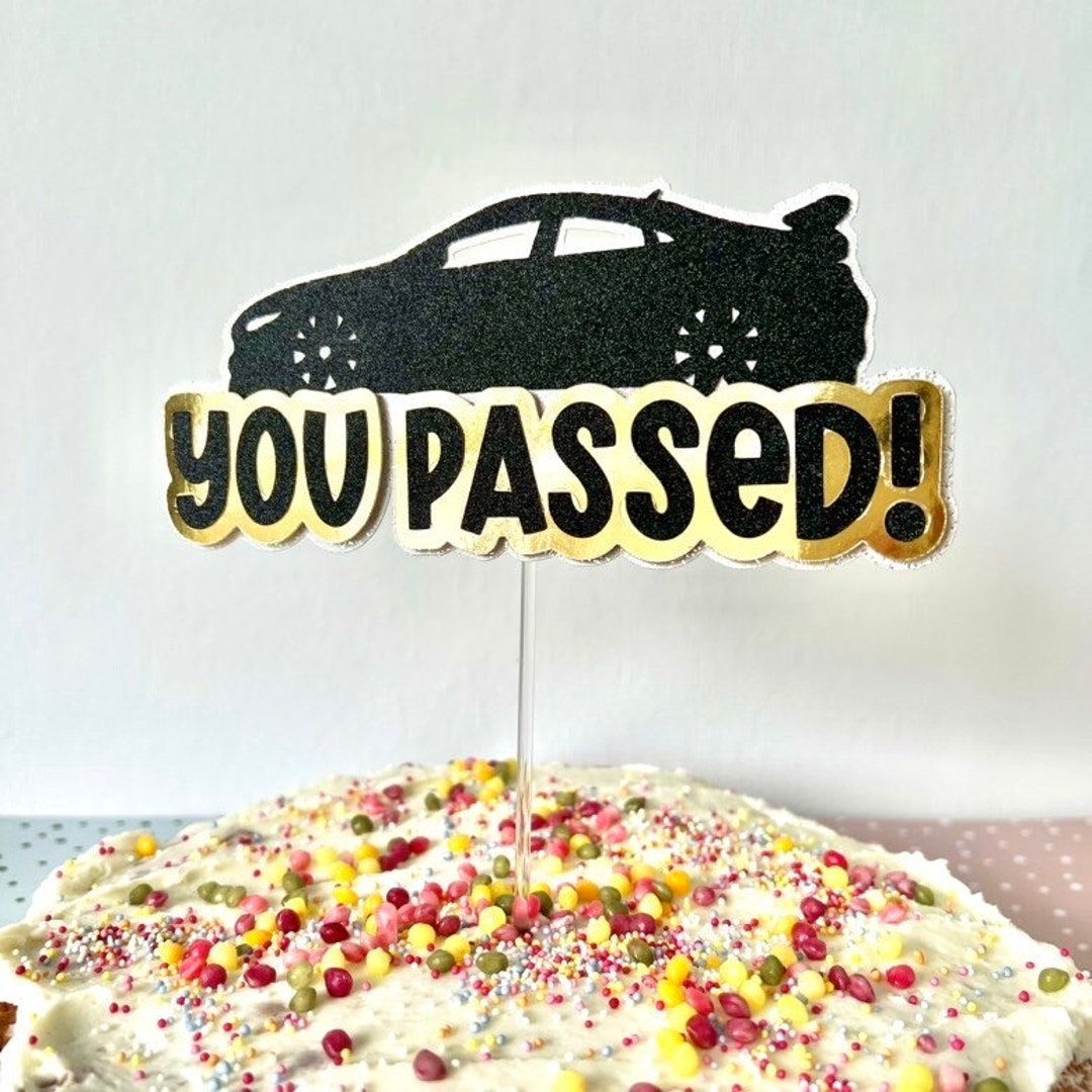 Learner Driver Celebration Cake Topper, New Driver Cake Topper - Etsy UK